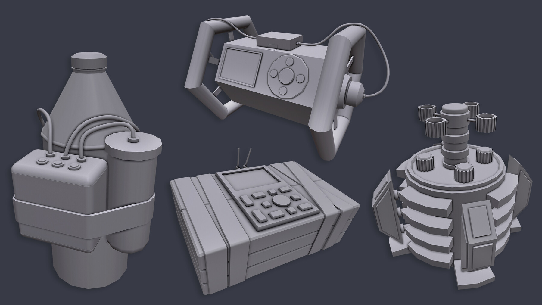 ArtStation - Bomb Base Mesh | Game Assets