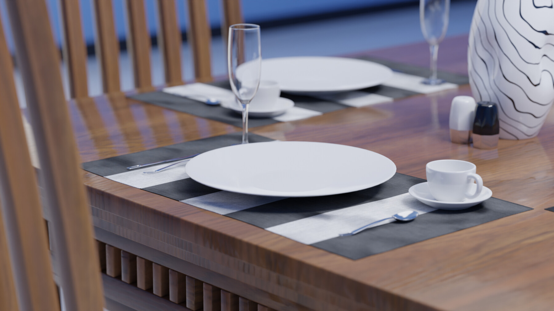 ArtStation - Dining Table 03 | Game Assets