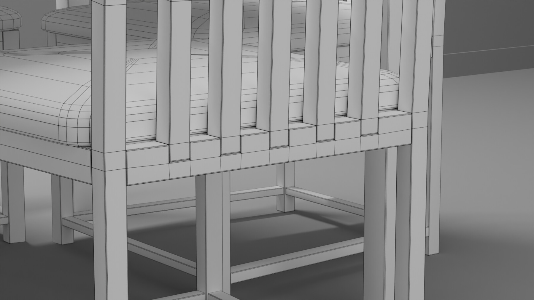 ArtStation - Dining Table 03 | Game Assets