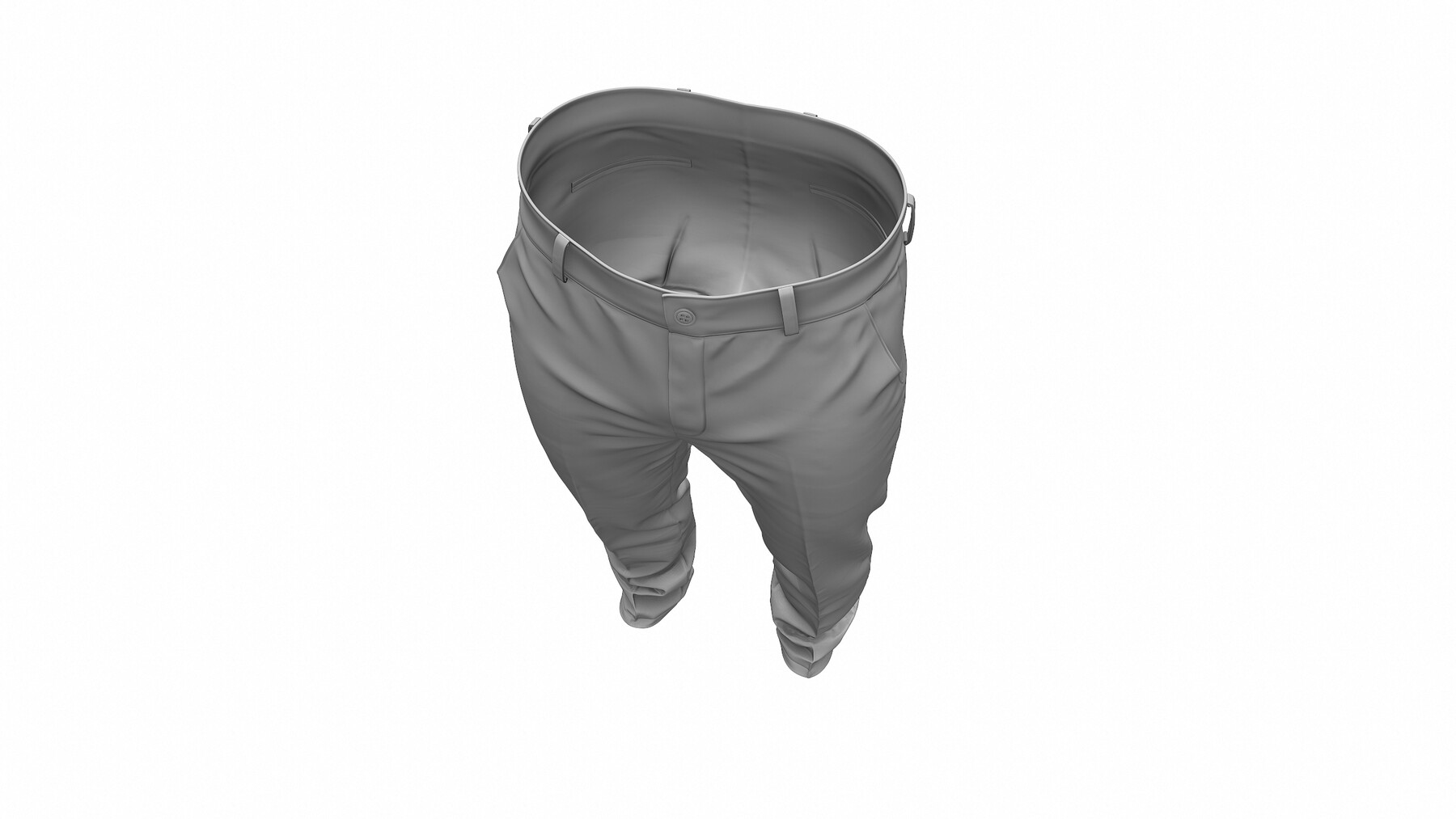 ArtStation - Classic Pants High Poly 3d model (ZTL/OBJ) | Game Assets