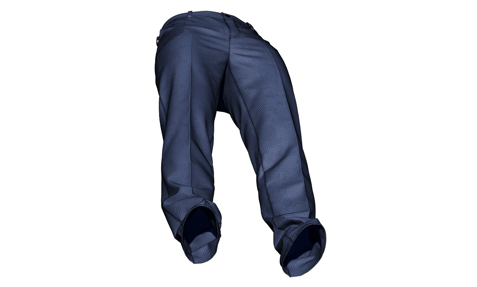 ArtStation - Classic Pants High Poly 3d model (ZTL/OBJ) | Game Assets