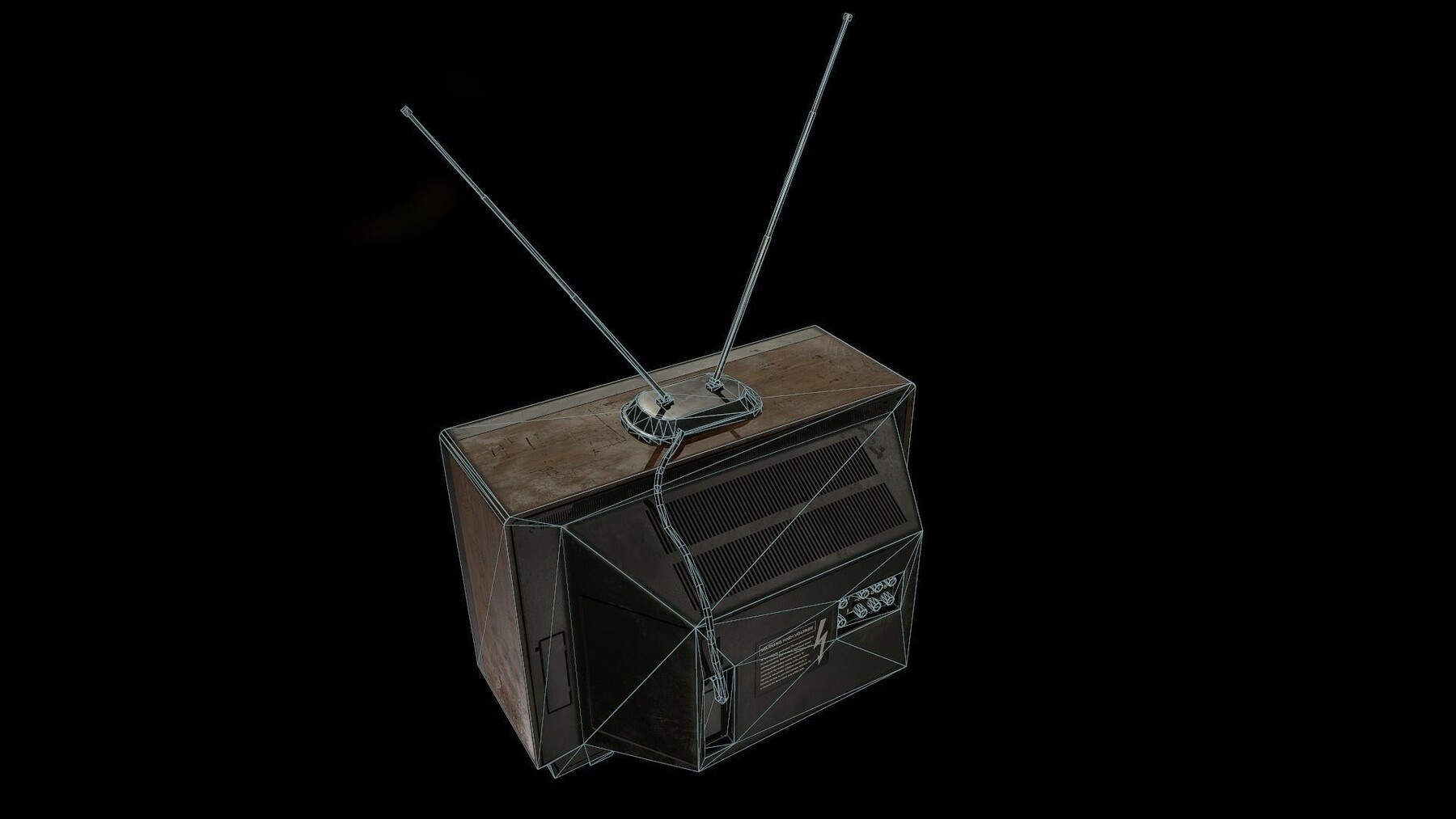 ArtStation - Vintage TV | Game Assets