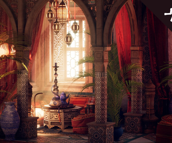 ArtStation - Arabian Palace | Game Assets
