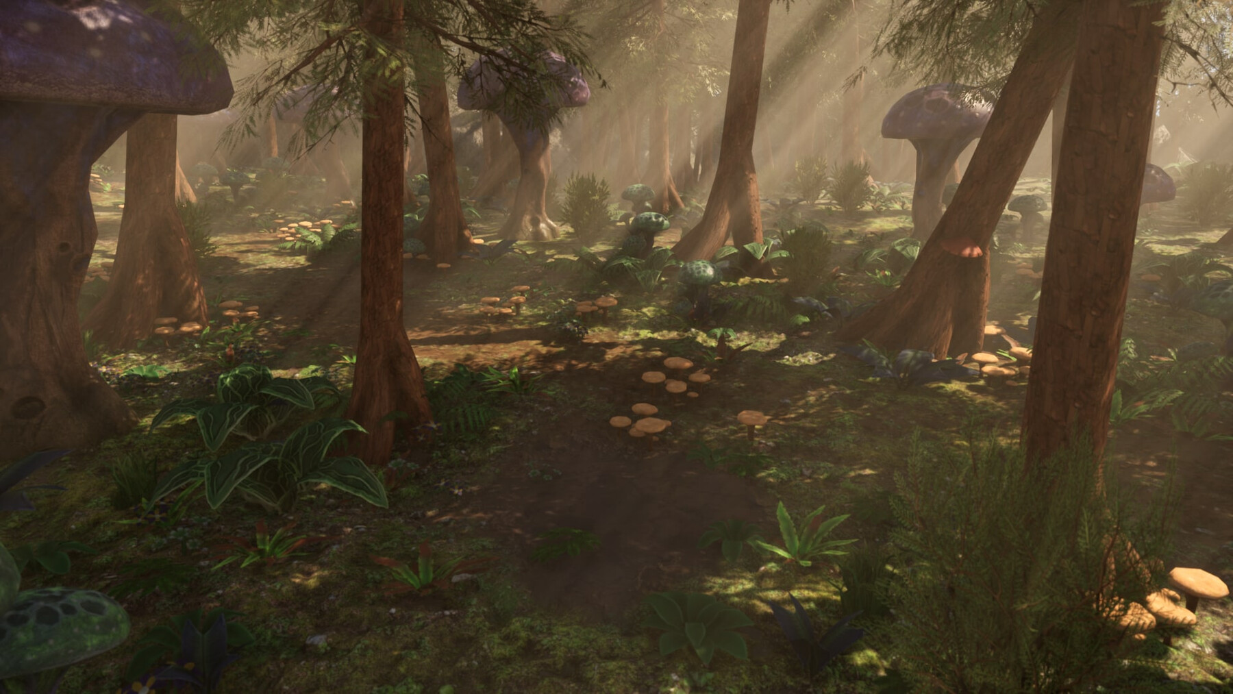 ArtStation - Fantasy Forest - Forest Environment | Game Assets