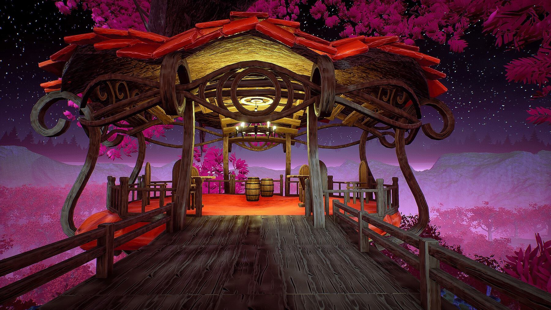 ArtStation - Fantasy Forest - Magic Forest - Elven Forest - Stylized ...