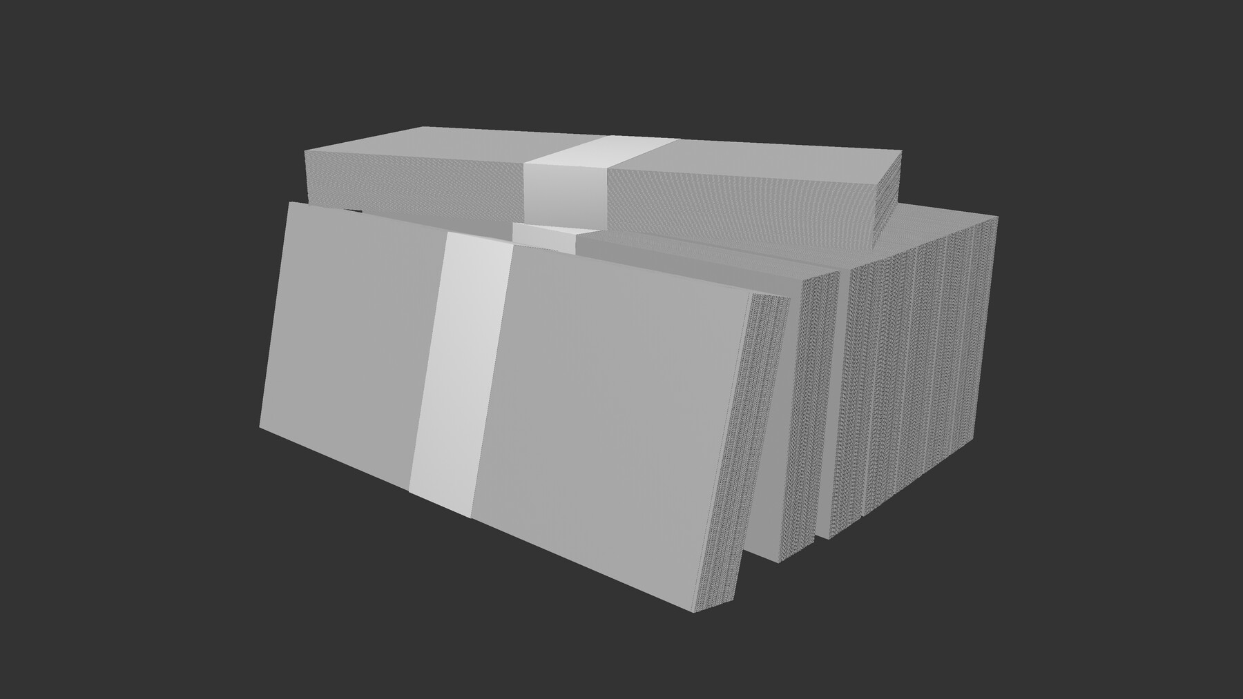 ArtStation - 3D Model of 4 Banknote pack. | Resources