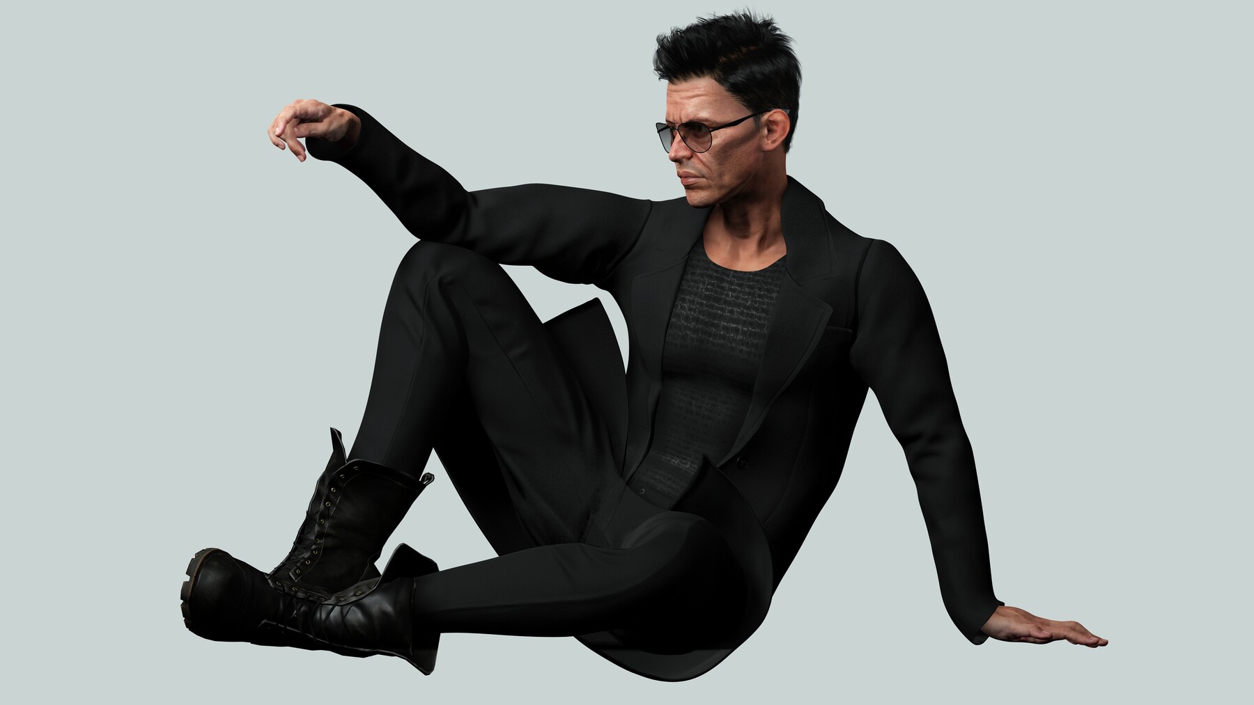 ArtStation - Realistic Secret Agent Man Ready unreal Blender | Game Assets