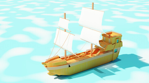 ArtStation - Ship | Game Assets