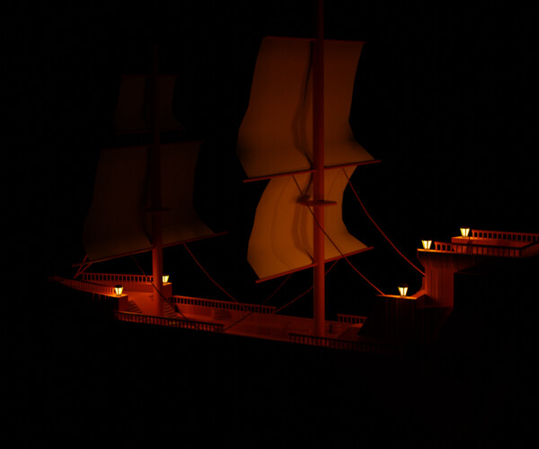 ArtStation - Ship | Game Assets