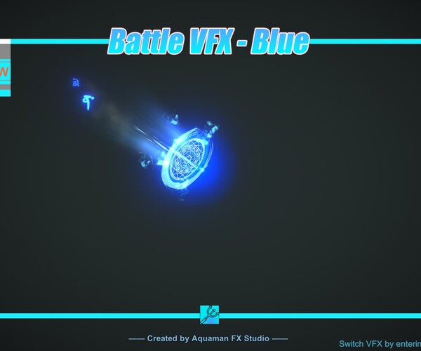 ArtStation - Battle VFX - Blue | Game Assets