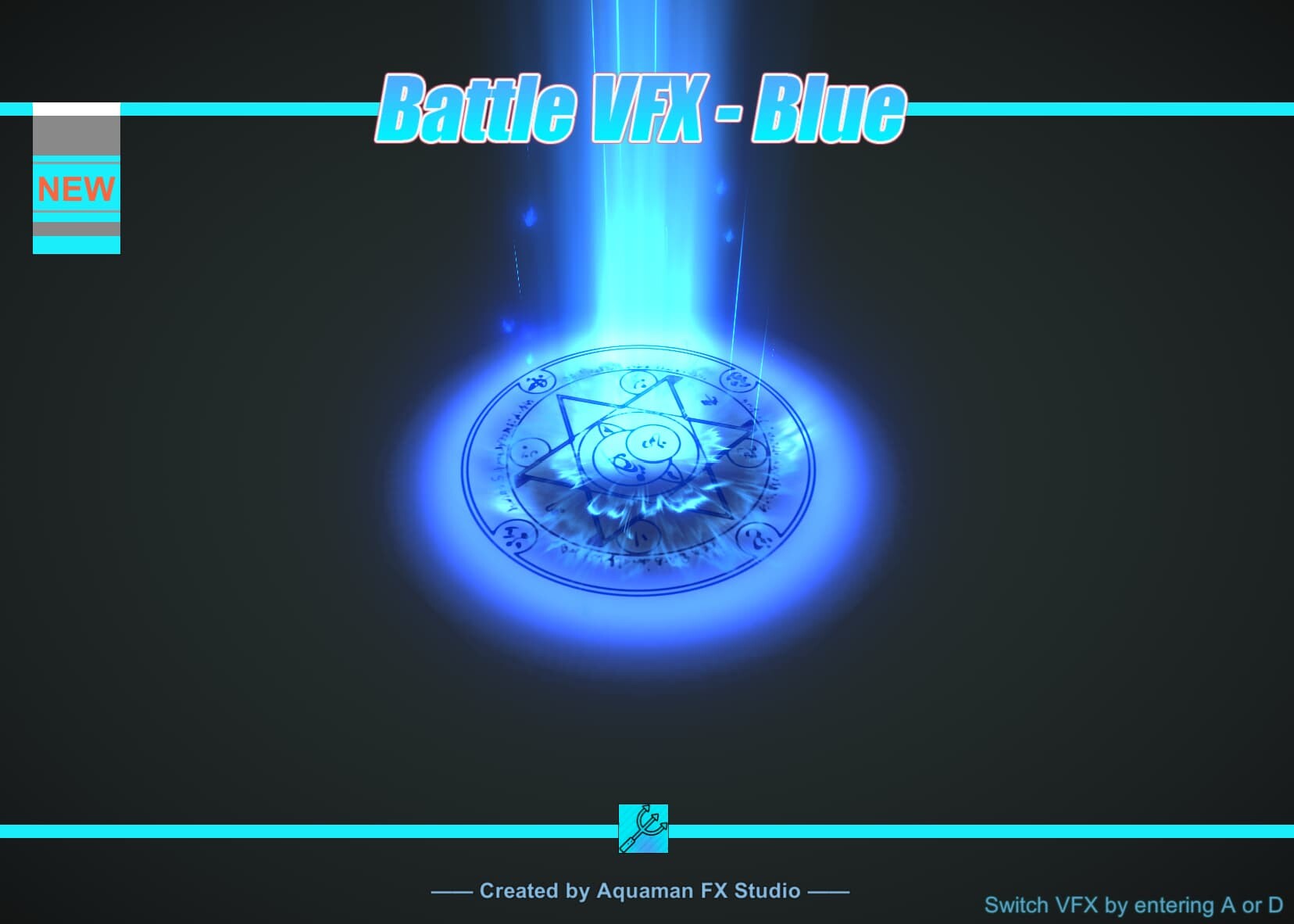 ArtStation - Battle VFX - Blue | Game Assets