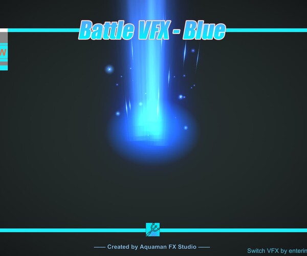 ArtStation - Battle VFX - Blue - URP And HDRP | Game Assets