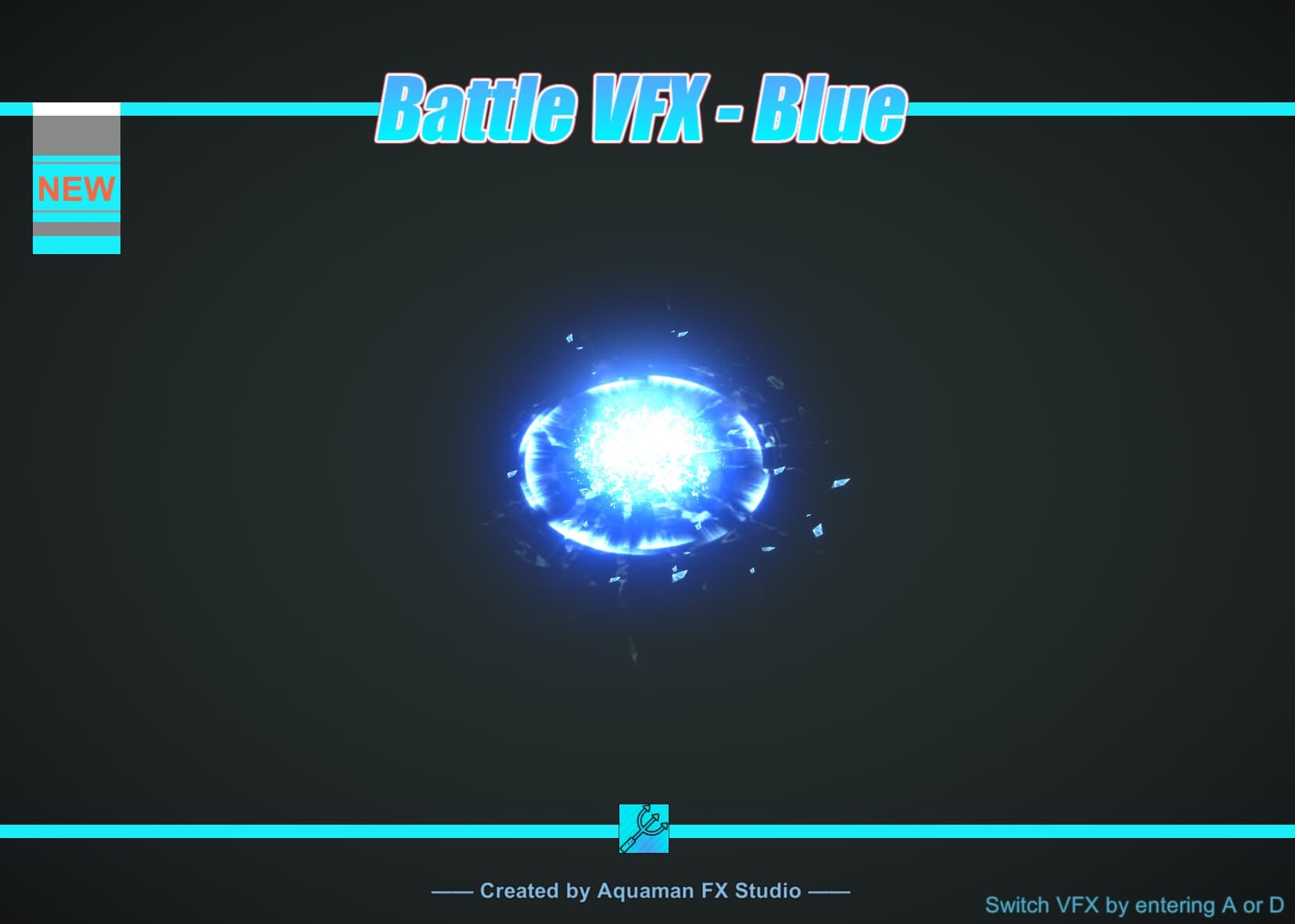 ArtStation - Battle VFX - Blue - URP And HDRP | Game Assets