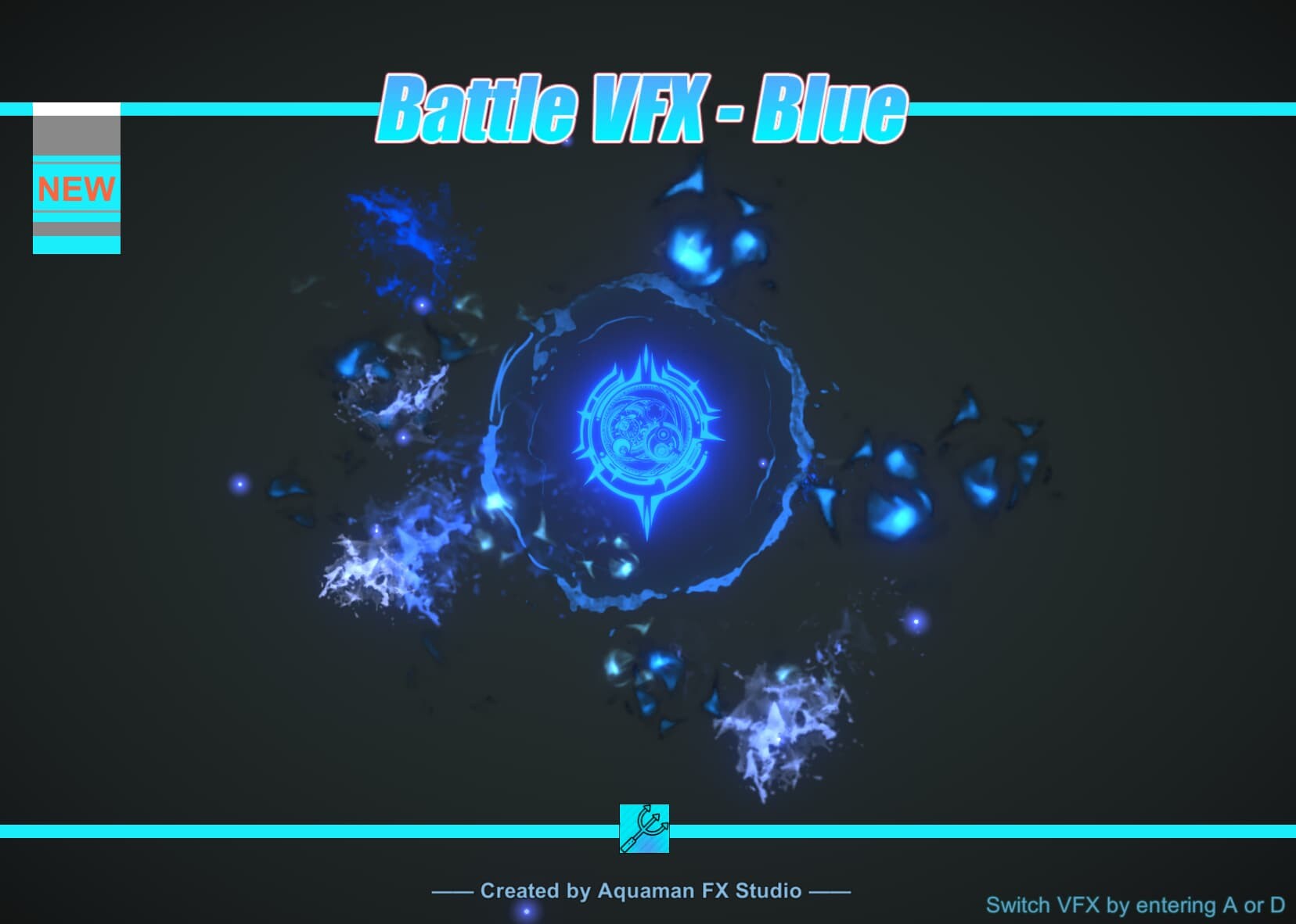 ArtStation - Battle VFX - Blue - URP And HDRP | Game Assets