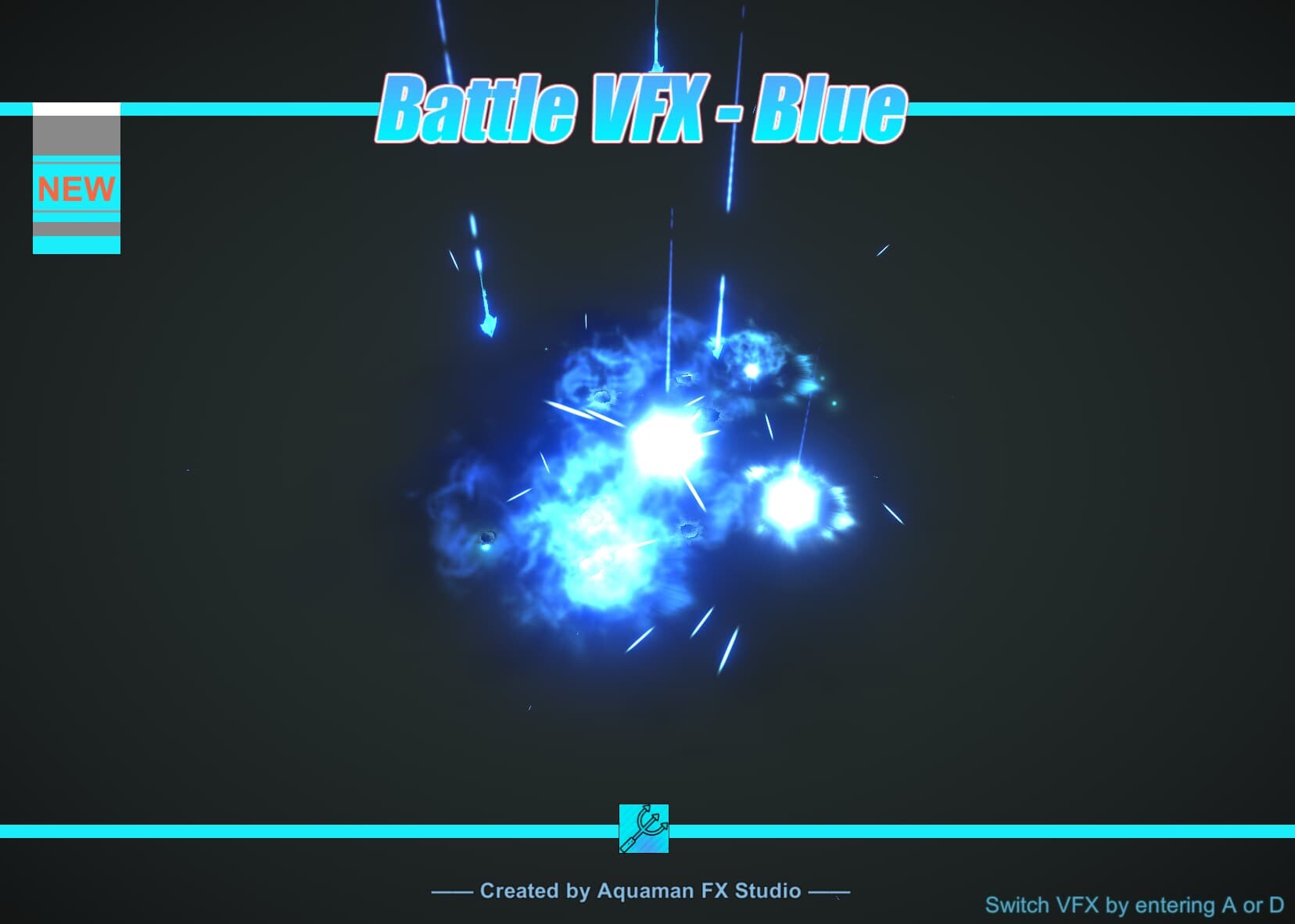 ArtStation - Battle VFX - Blue - URP And HDRP | Game Assets