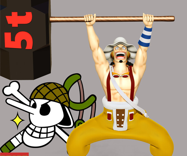 ArtStation - God Usopp - One Piece | Resources