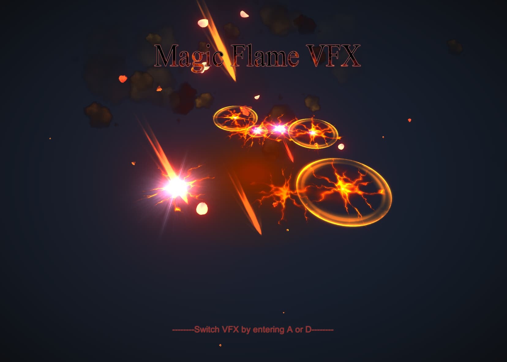 ArtStation - Unity Magic Flame VFX Effect | Game Assets