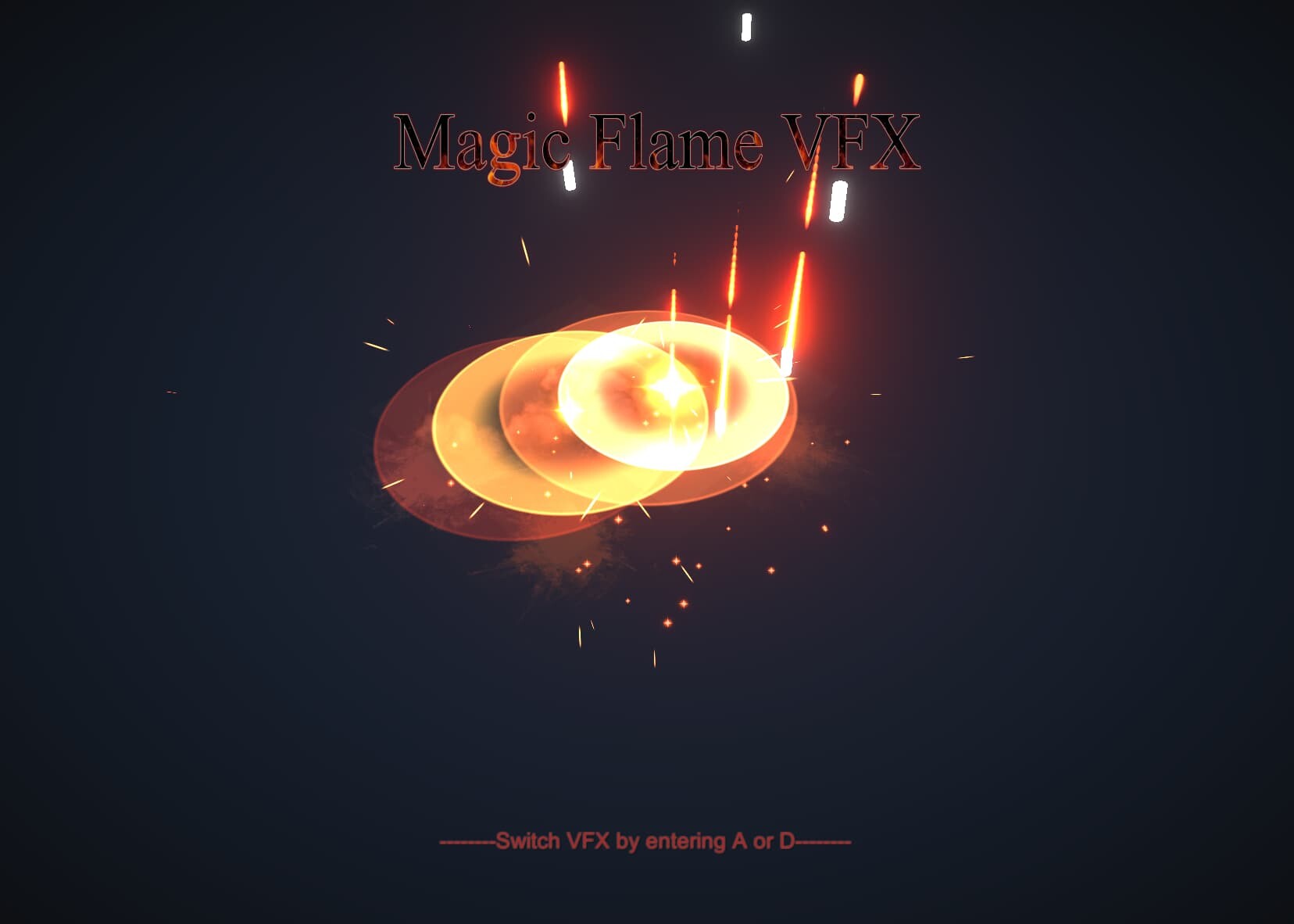 ArtStation - Unity Magic Flame VFX Effect | Game Assets
