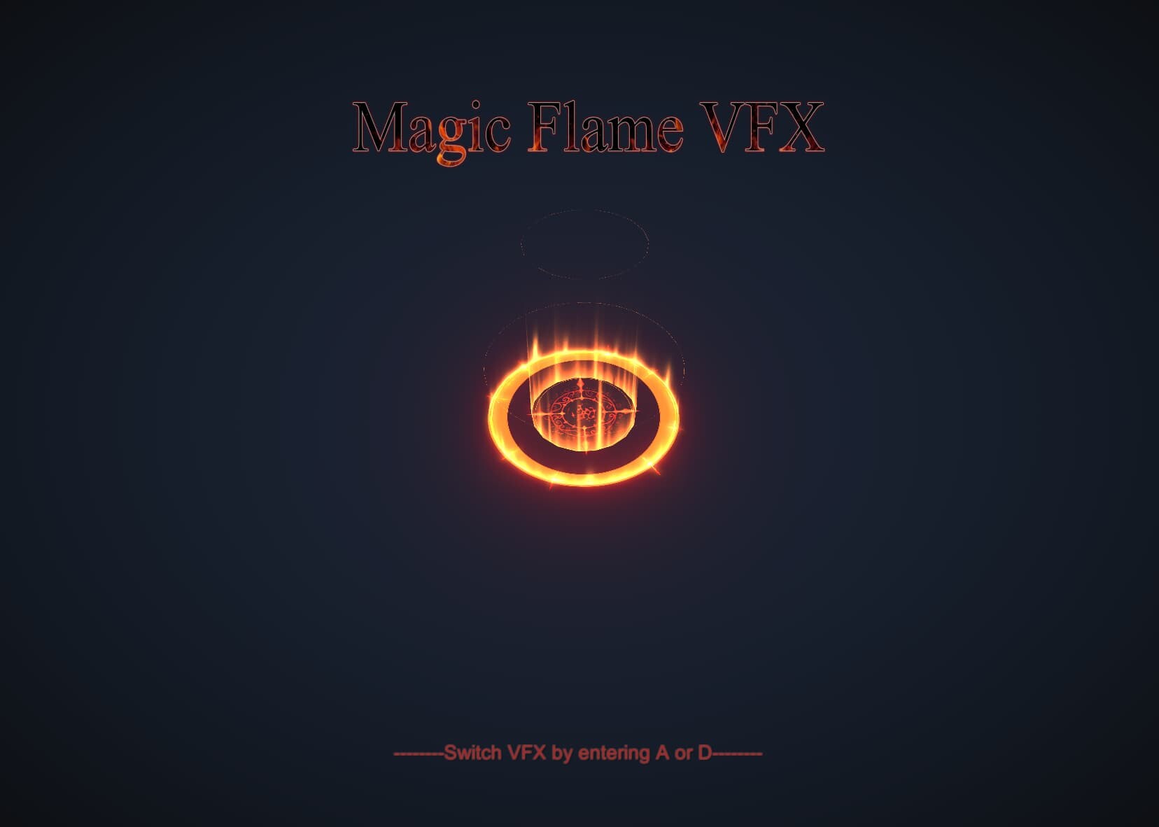 ArtStation - Unity Magic Flame VFX Effect | Game Assets