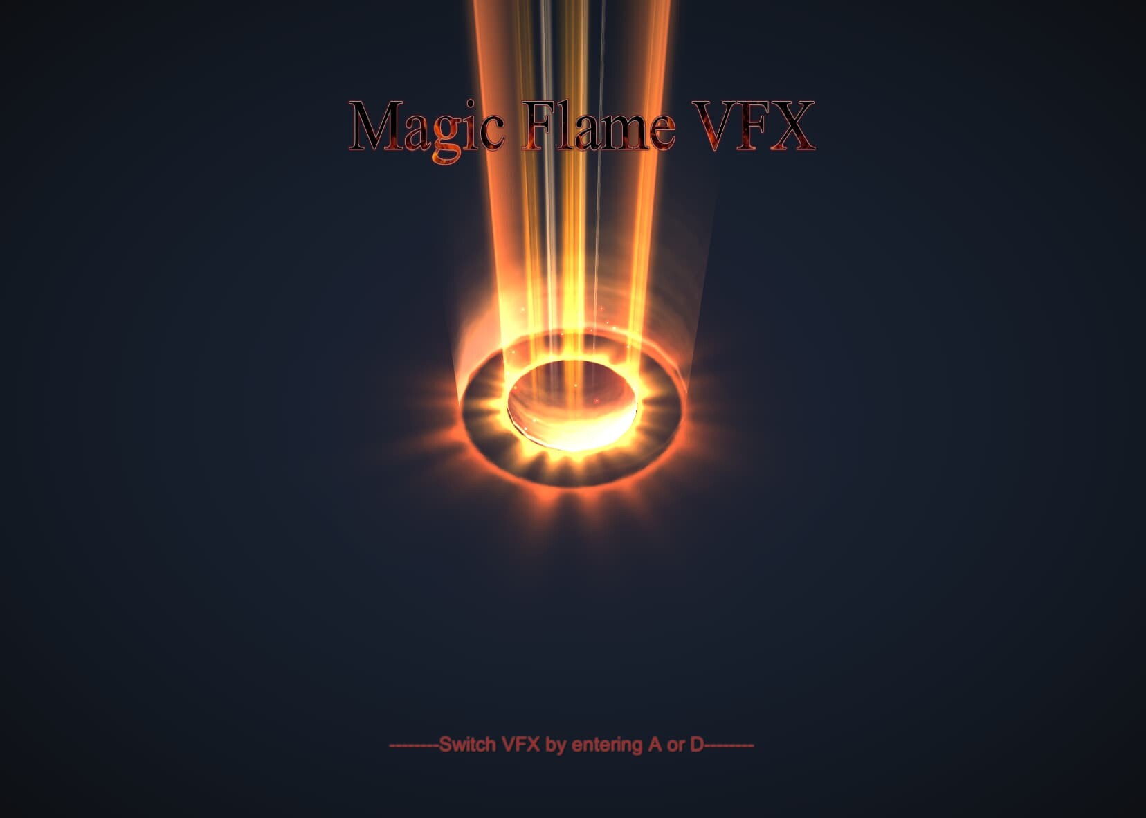 ArtStation - Unity Magic Flame VFX Effect | Game Assets