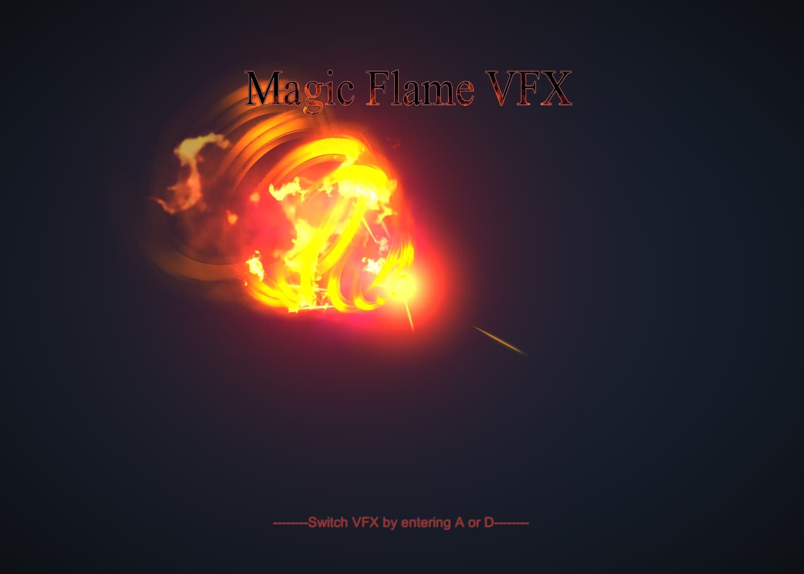 ArtStation - Unity Magic Flame VFX Effect | Game Assets