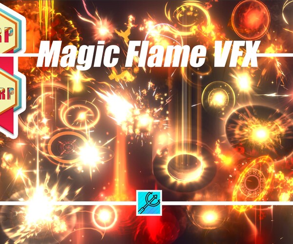 ArtStation - Unity Magic Flame VFX Effect - URP And HDRP | Game Assets