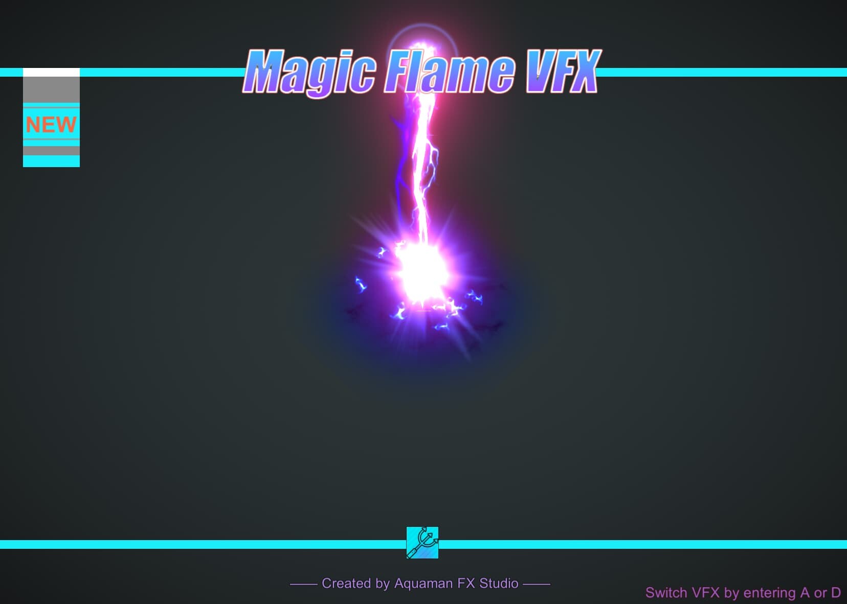 ArtStation - Unity Magic Flame VFX 2 Effect (Black Magic) | Game Assets