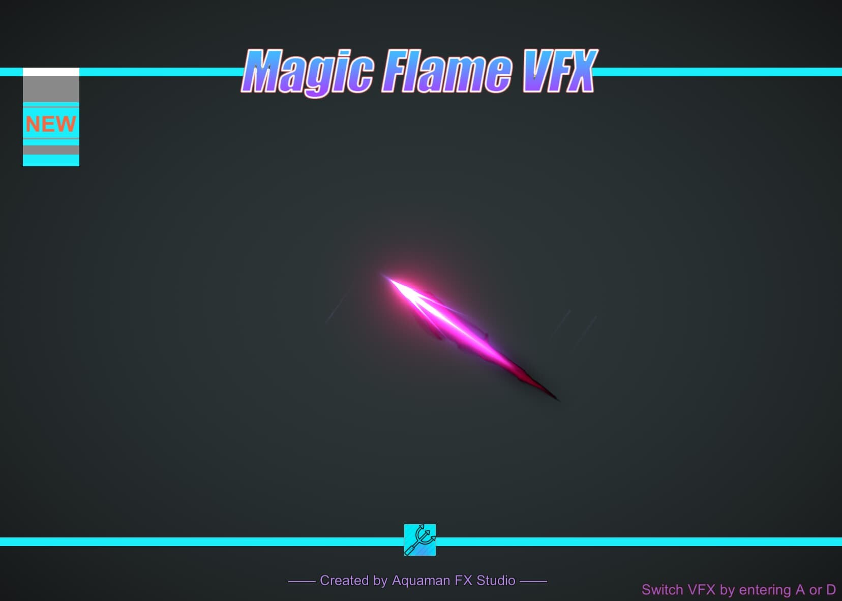 ArtStation - Unity Magic Flame VFX 2 Effect (Black Magic) | Game Assets