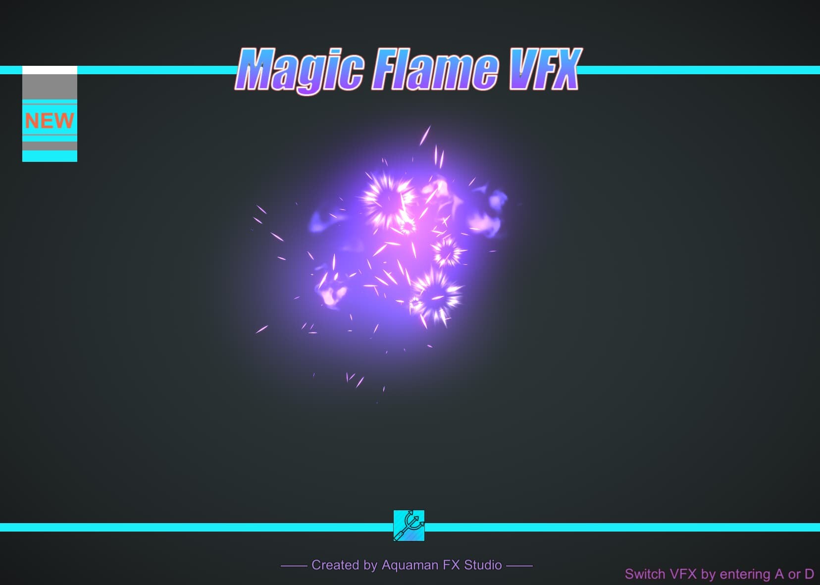 ArtStation - Unity Magic Flame VFX 2 Effect (Black Magic) - URP And ...