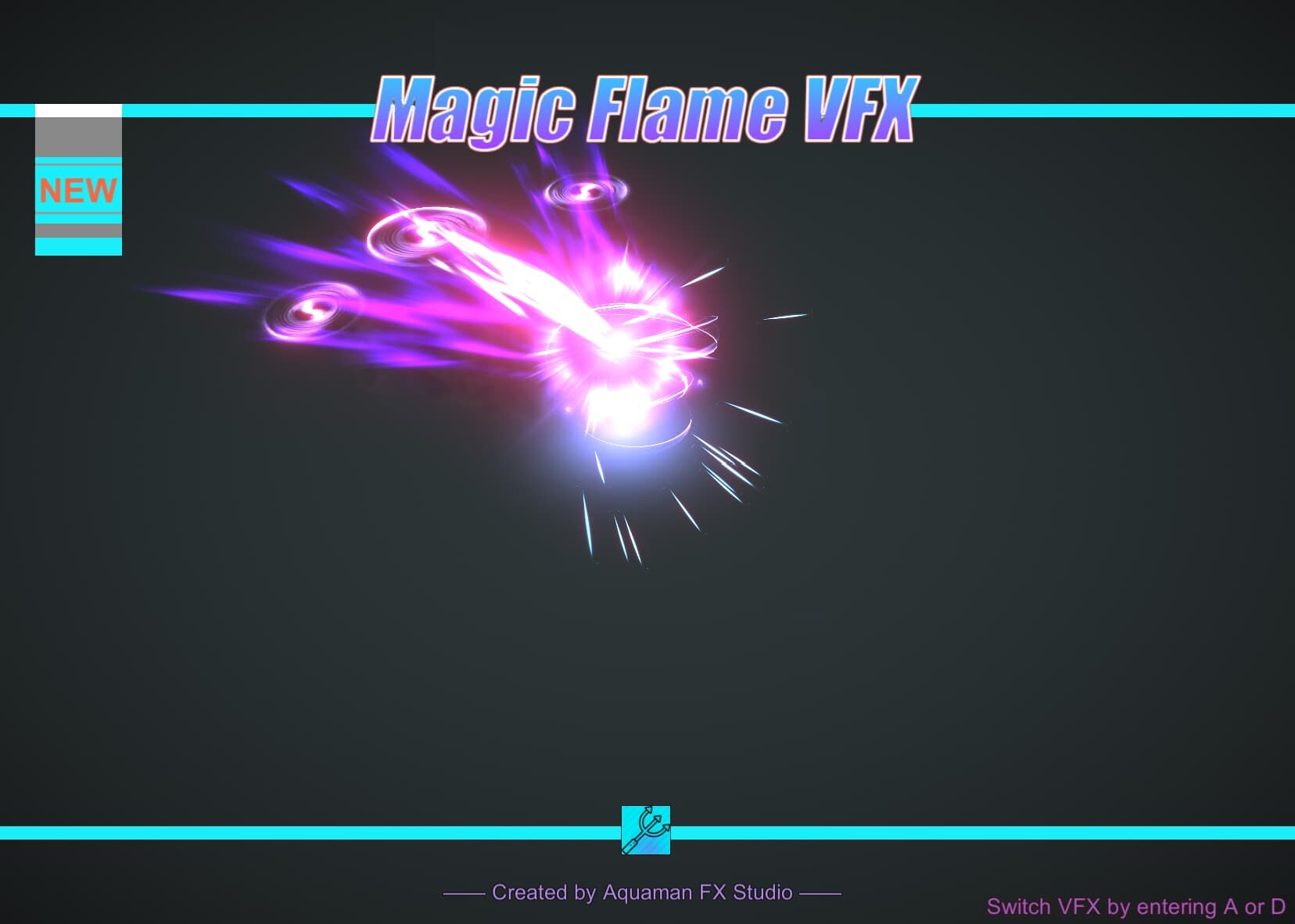 ArtStation - Unity Magic Flame VFX 2 Effect (Black Magic) - URP And ...