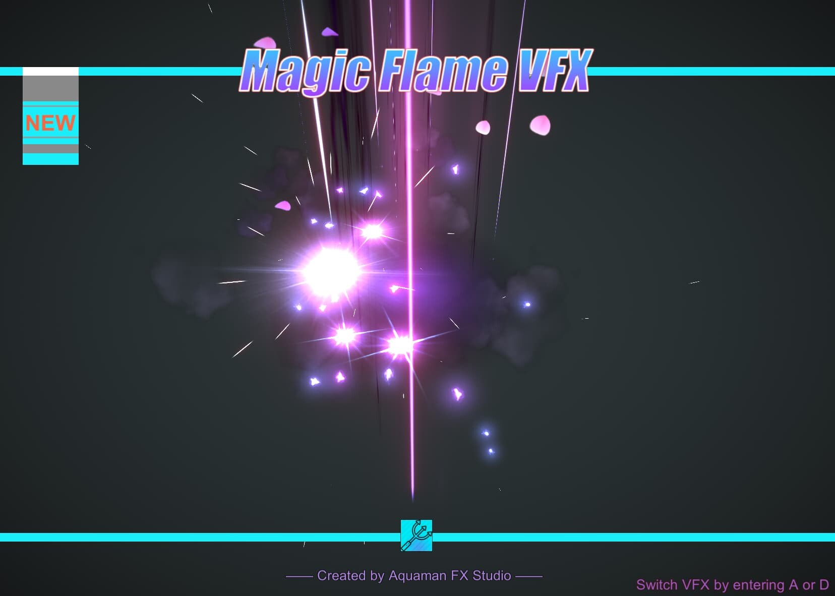 ArtStation - Unity Magic Flame VFX 2 Effect (Black Magic) - URP And HDRP | Game Assets