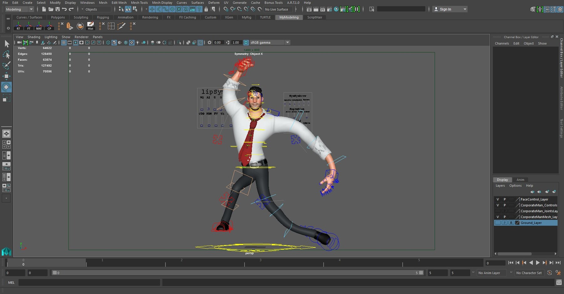 ArtStation - corporate man | Game Assets