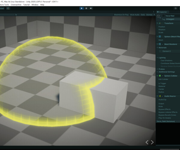 ArtStation - Unity VFX - Force Field | Game Assets
