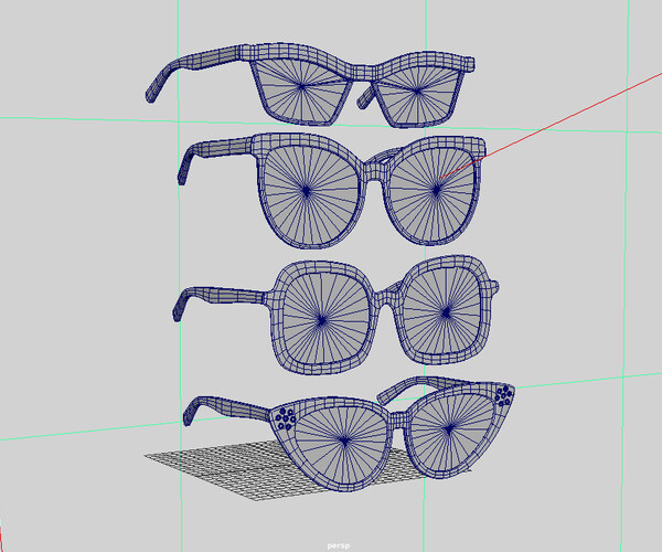 ArtStation - Eyeglasses | Game Assets
