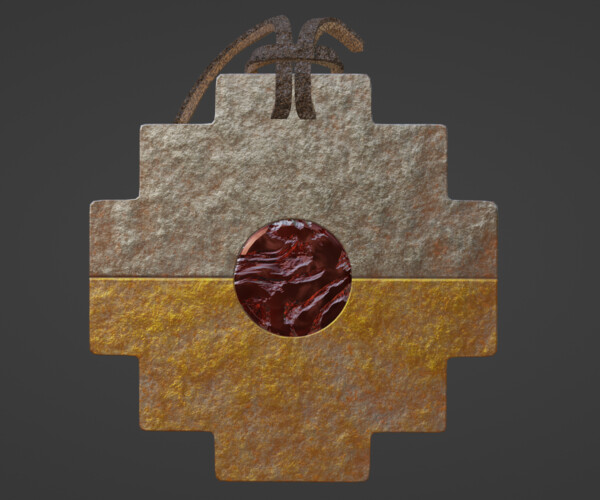 ArtStation - Old Inca Chakana Necklace | Resources
