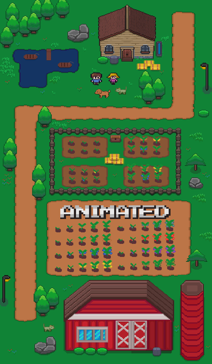 ArtStation - Pixel Nature Pack | Game Assets