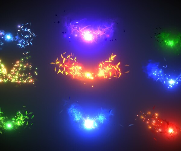 Artstation Unity Jet Wings Art Particle Visual Effects Game Assets