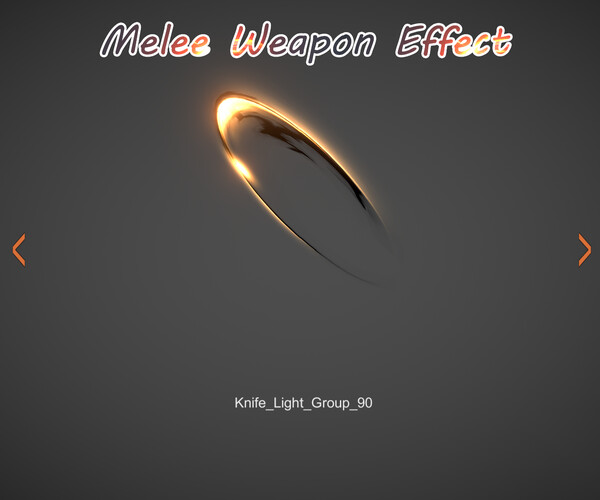 ArtStation - Unity Melee Weapon Visual Effects | Game Assets