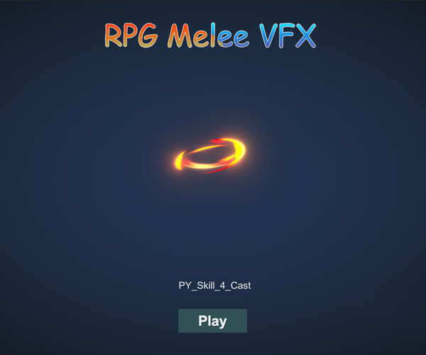 Artstation Unity Rpg Melee Vfx Visual Effects Game Assets