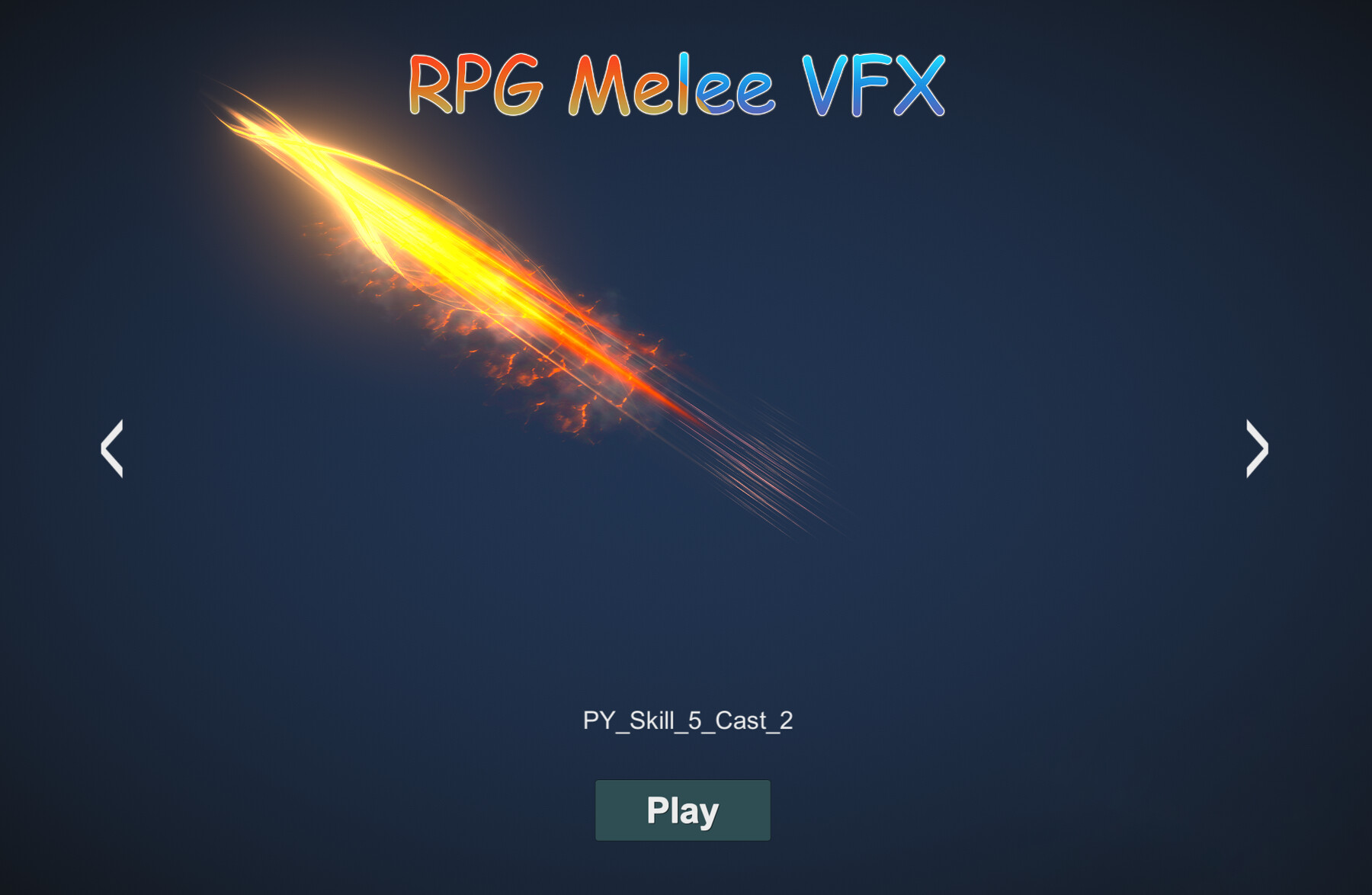 ArtStation - Unity RPG Melee VFX / Visual effects | Game Assets