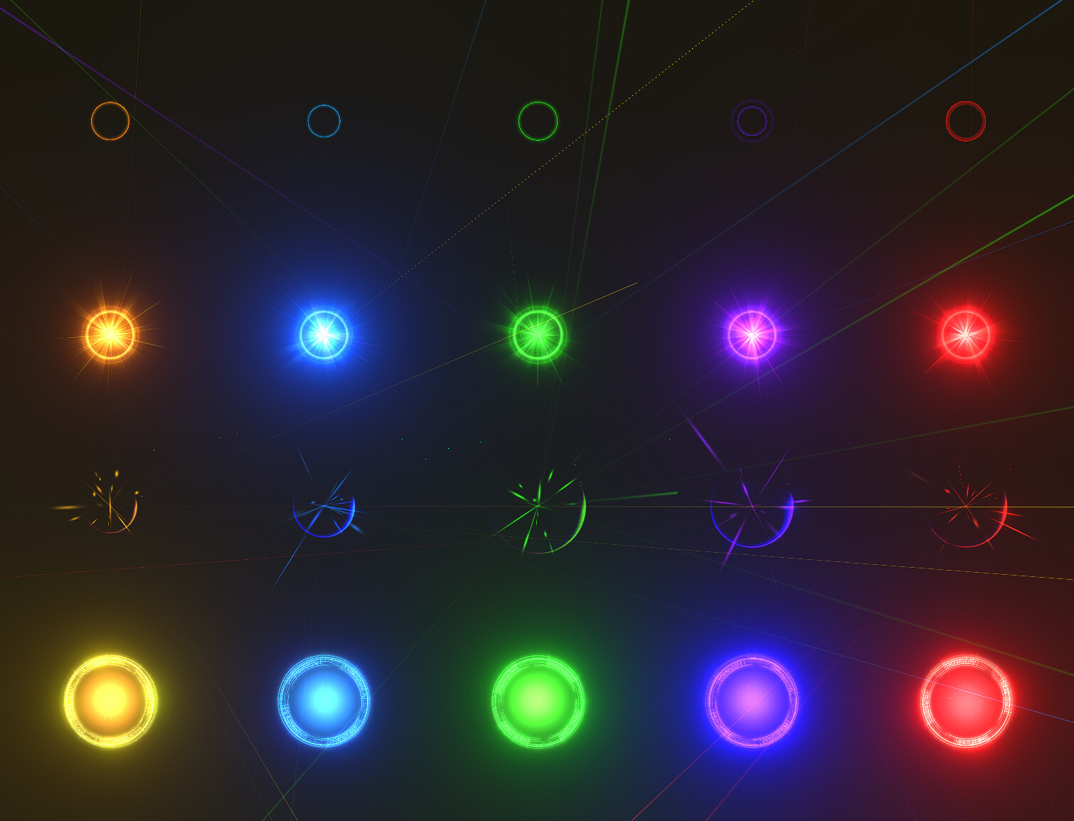 ArtStation - Unity UI Magic Vol.2 / Visual effects | Game Assets