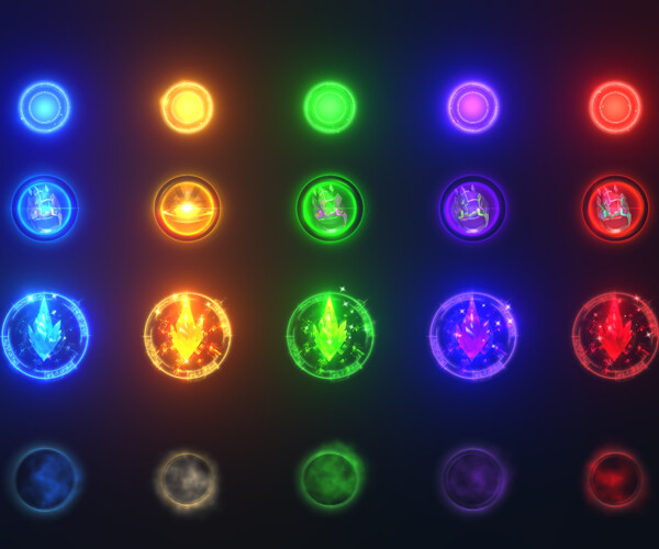 ArtStation - Unity UI Magic Vol.3 / Visual effects | Game Assets