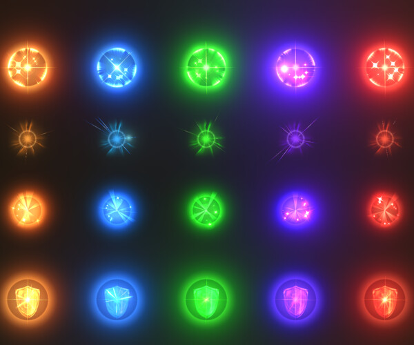 ArtStation - Unity UI Magic Vol.4 / Visual Effects | Game Assets