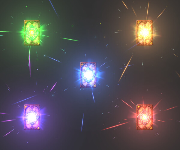 ArtStation - Unity UI VFX Package Vol.3 / Visual Effects | Game Assets