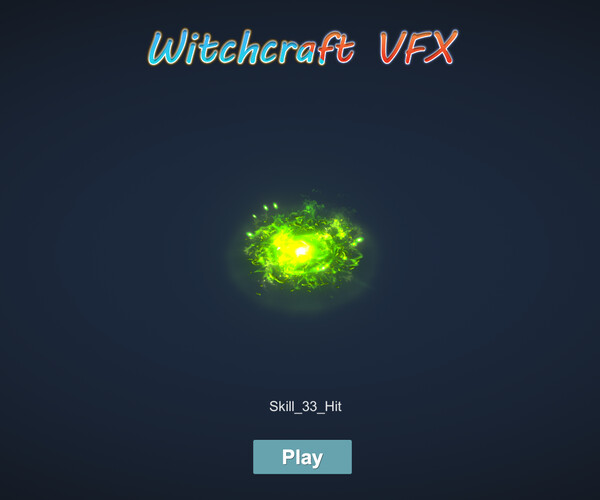 Artstation Unity Witchcraft Vfx Visual Effects Game Assets