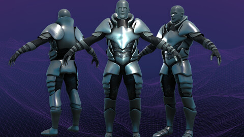 ArtStation - Armor Stylized RPG Fantasy - Character Pack 04 | Game Assets