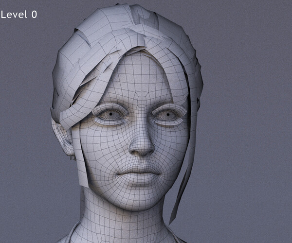 ArtStation - Female Base rig | Game Assets