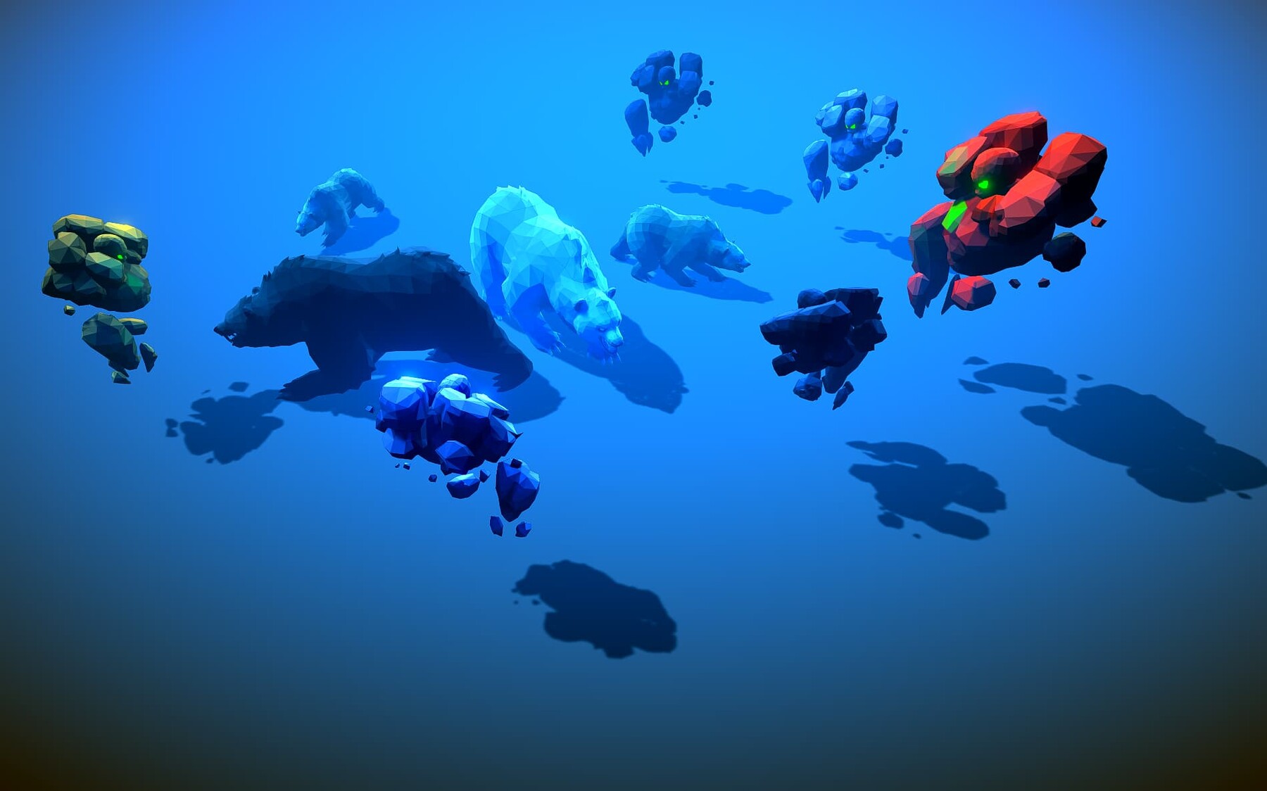 ArtStation - Polygon Monster Vol.4 - Low Poly 3D RPG Model - FBX Models ...