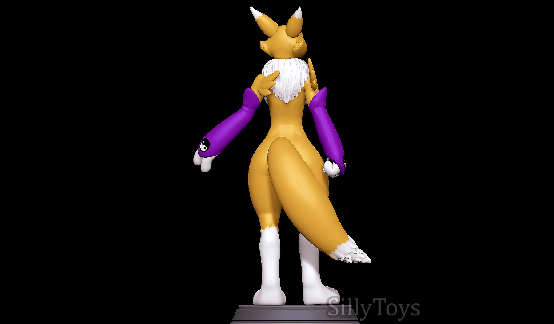 ArtStation - Renamon - Digimon 3D print model | Resources