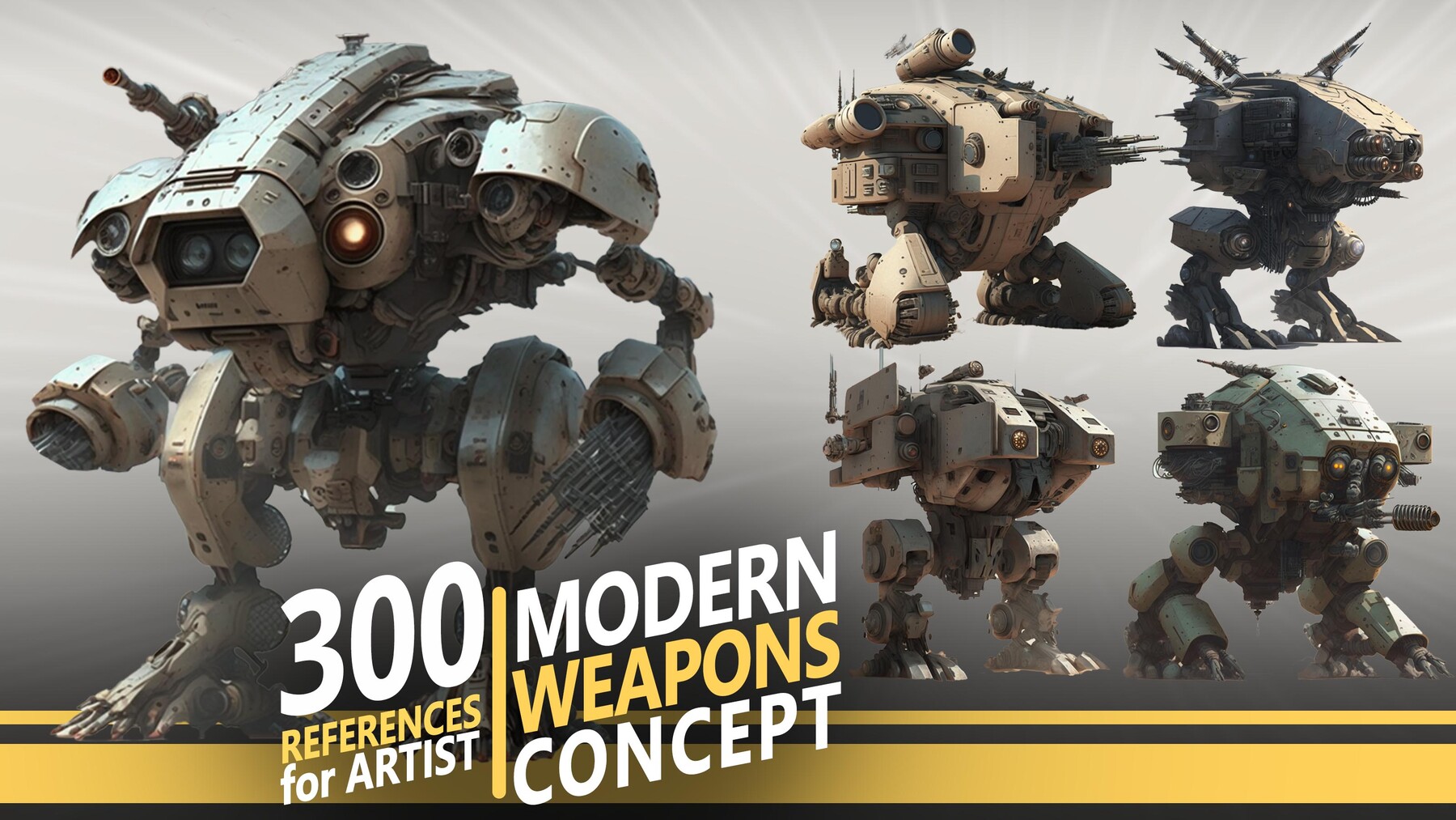 ArtStation - 300 Modern Weapons Concept - References for Artist | Artworks
